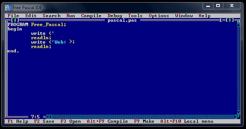 Hướng dẫn tải và cài đặt Free Pascal về máy tính đơn giản